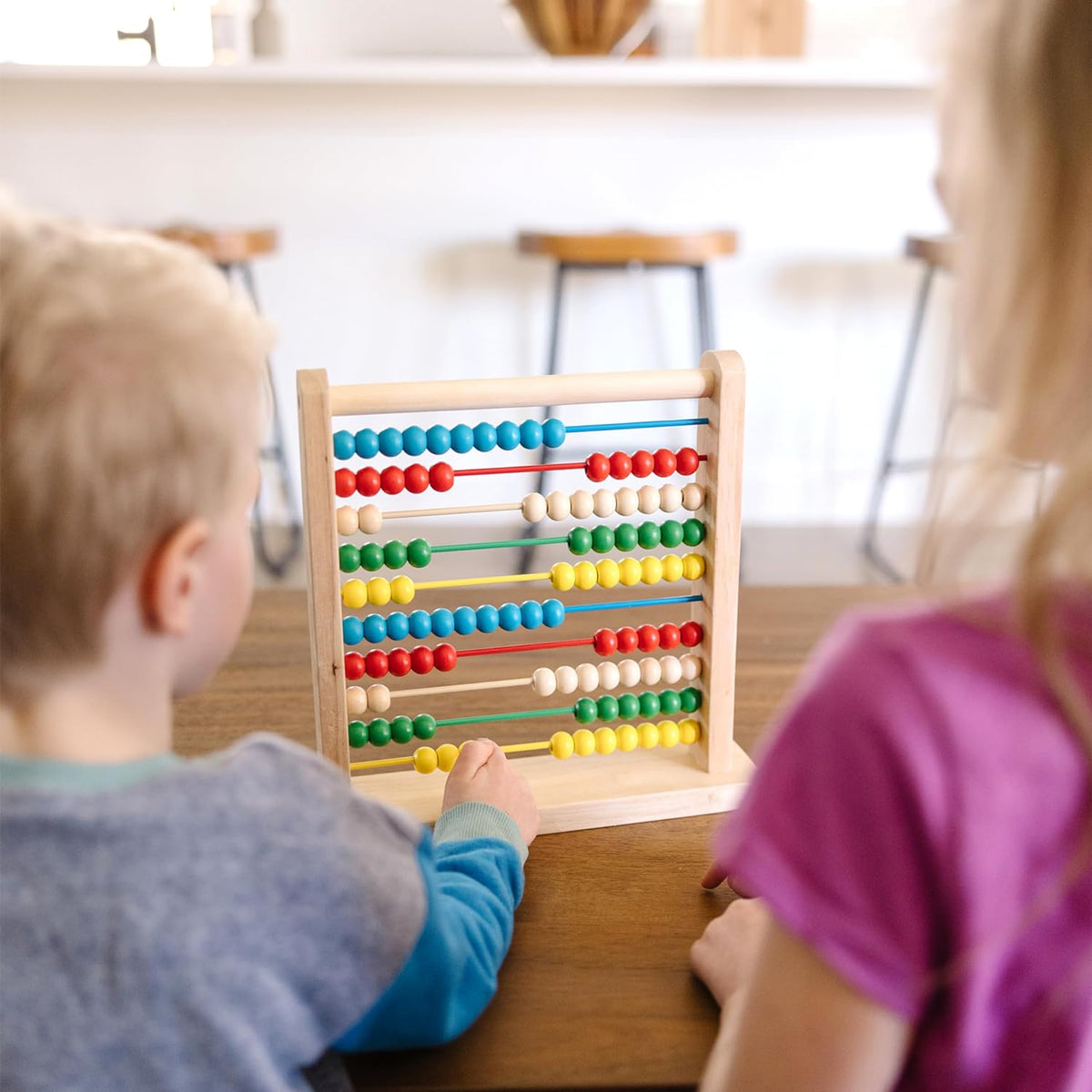 Wooden Abacus 10 Row Calculating Frames 🧮 – Pakistan Toys